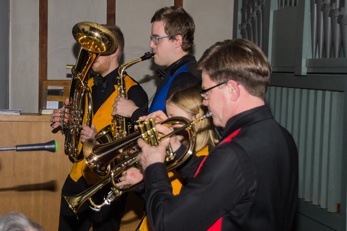 Vorweihnachtliches Konzert der Blasmusik